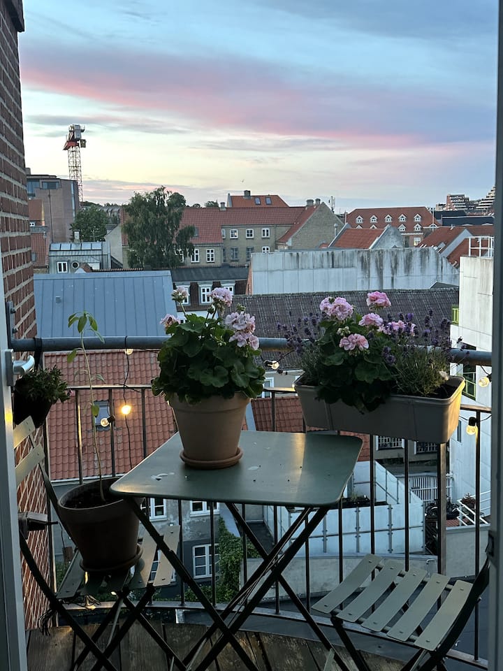 Hyggelig Lejlighed Centralt I Aarhus C - Altan - Aarhus