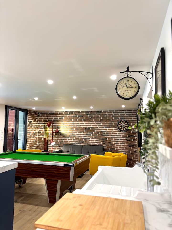 Le Qg Jarrézien - Wifi•billard•parking Privé - Brignais