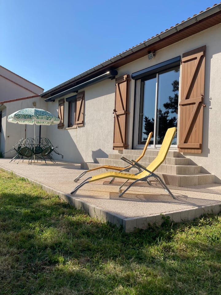 Maison Familiale Proche De La Mer - Plage Les Moutiers-en-Retz