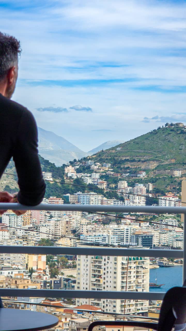 Apartment, Balcony & Sea View 11 - Saranda