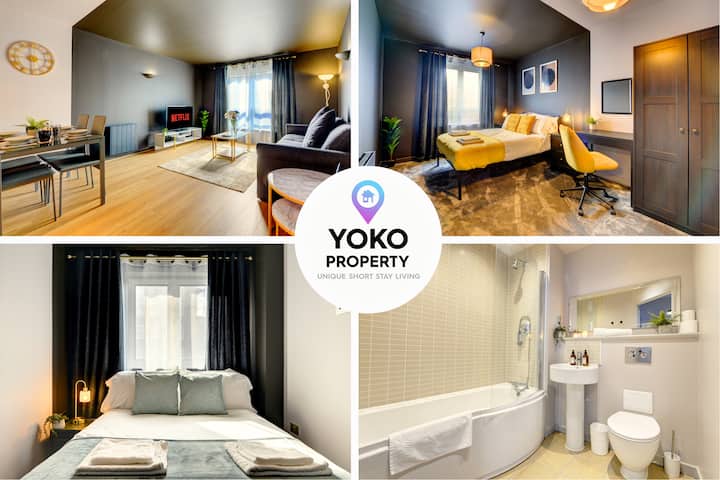 Stylish City Centre Apartment • Freeparking • Wifi - Northampton