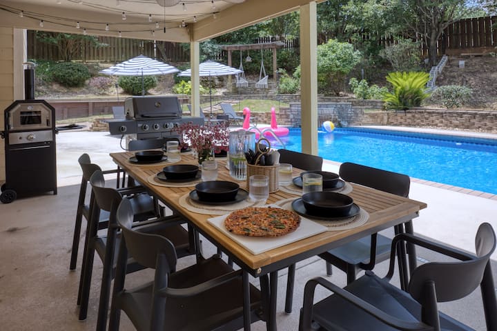 Hottub•3000sf•10bed•theater•billiard•pool•grill - Columbus, GA