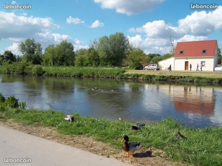 Maison Bord Du Canal De La Somme - Abbeville