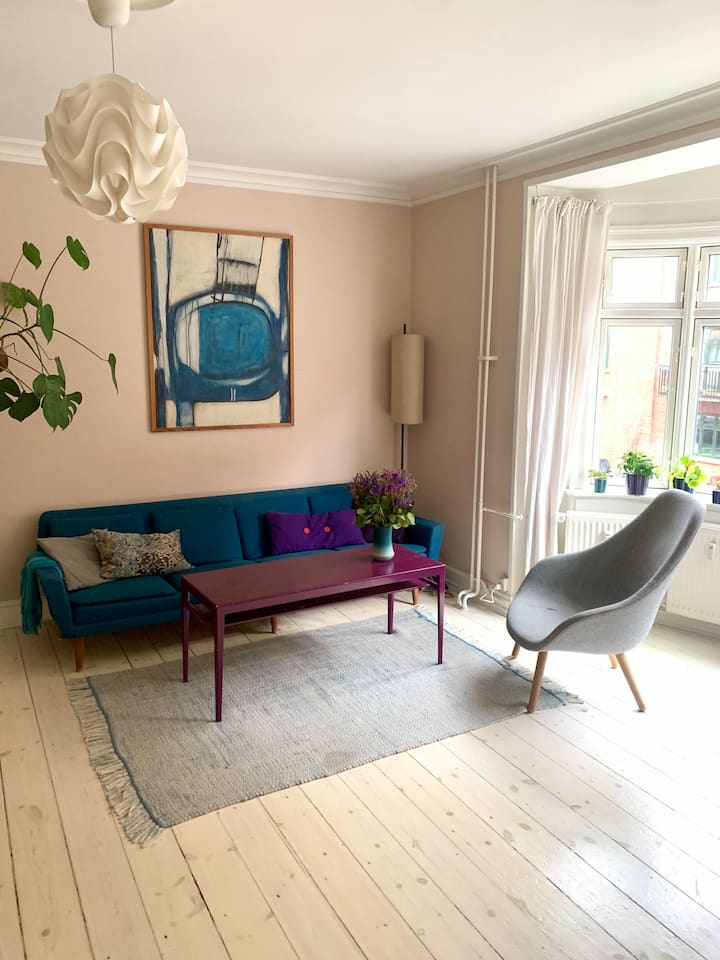 Farverigt Hjem På Islands Brygge - Copenhaguen