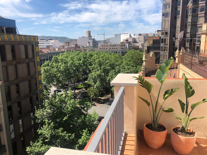 Appartement "Attic" Avec Terrasse - Barcelona