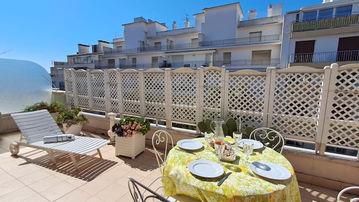T3 Bourgeois Avec Terrasse Xxl - Antibes