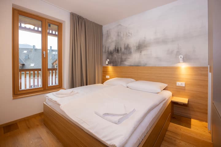 New 1br Apt W/ Parking & Style - Kranjska Gora