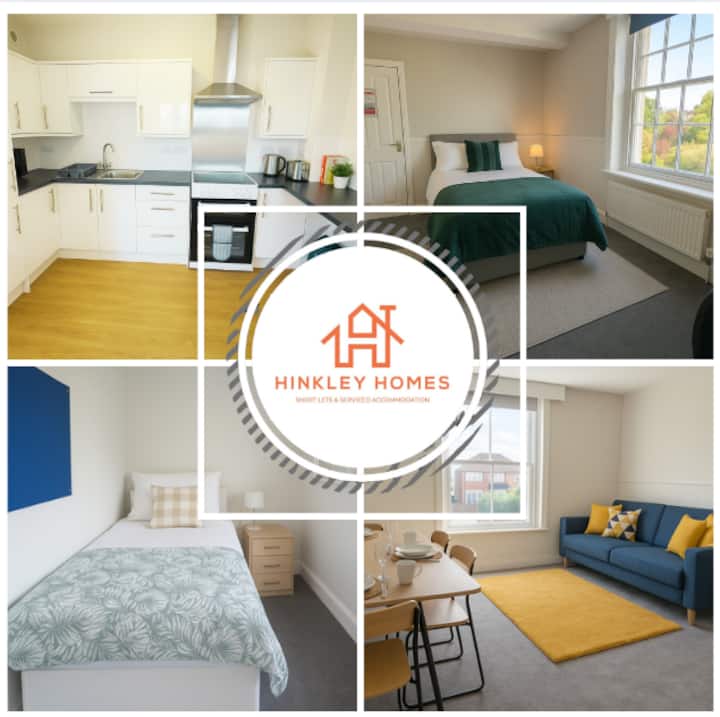 Bright 2-bed Top Floor Flat, Full Kitchen, Parking - Taunton