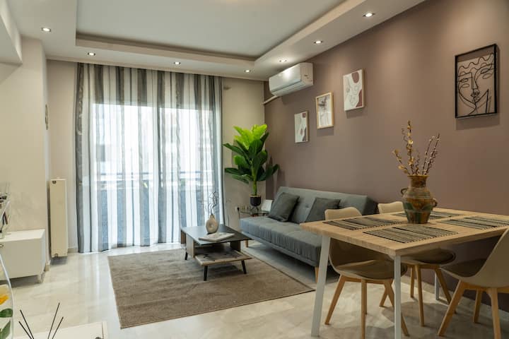 Unique Huge Balcony •  90m From Metro Station - Thessalonique