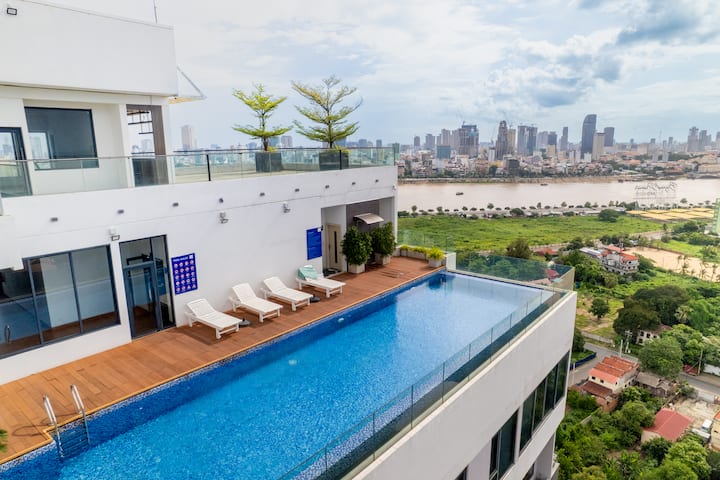 2-bedroom Apartment River View - Phnom Penh
