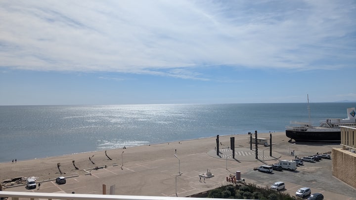 Appartement Vue Mer Et Canigou - Le Barcarès