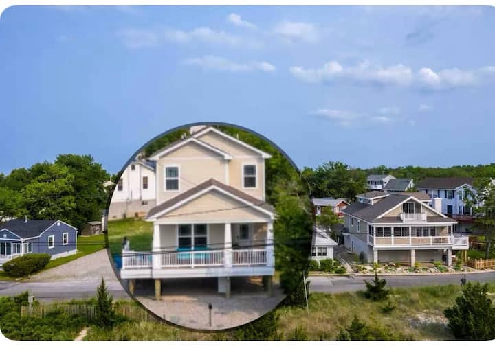 Beach_ House Stunning Water Views. - Seaside Heights Beach, NJ