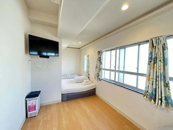 Skytree車站徒步5分 機場 迪士尼直達 廚房 洗衣機 Wifi 電梯 Amin Hotel - 마이하마