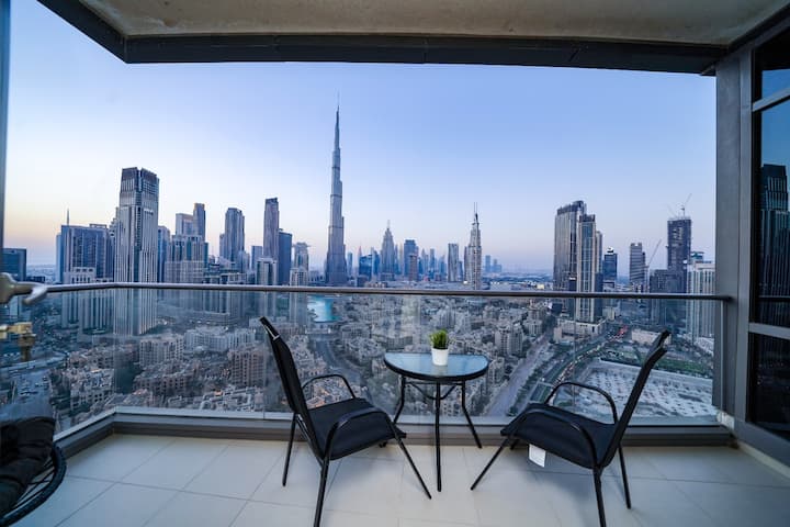 4br Apt | Full Burj Khalifa And Downtown View - Dubai