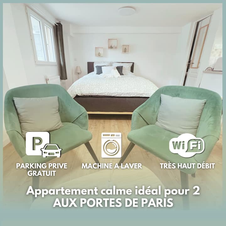 Appartement Calme Idéal Pour 2 Proche De Paris ! - Vitry-sur-Seine