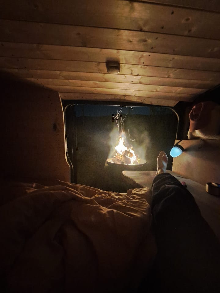 Campervan In Eryri, North Wales. - Borth Y Gest