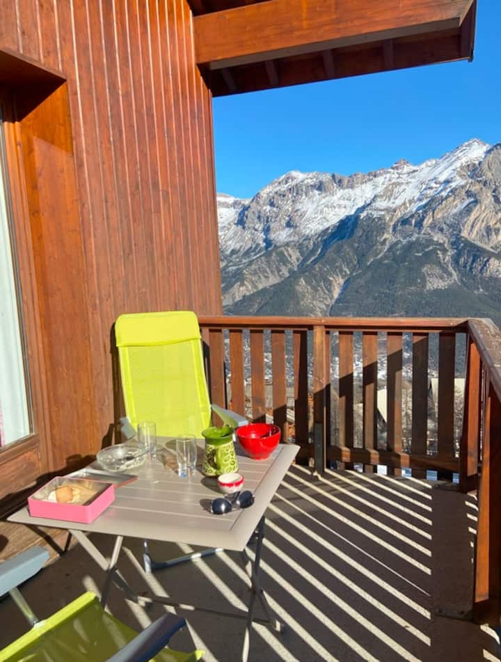 Appartement Avec Balcon, Vue Top - Vallouise