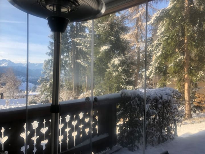 Studio Cosy Pour 4 Personnes - Crans-Montana