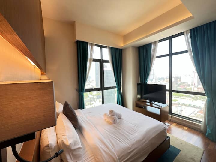 Ontb26: 5 Min To Pavilion Kl/2br2ba/ Trx Towerview - Kuala Lumpur