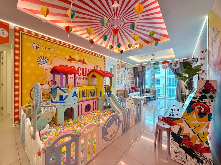 3br Shore Kids Circuswonderland / 10minsjonker - Malacca