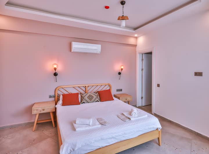 Happy Kaş Apart 2+1 202 With Balcony And Sea View - Kaş