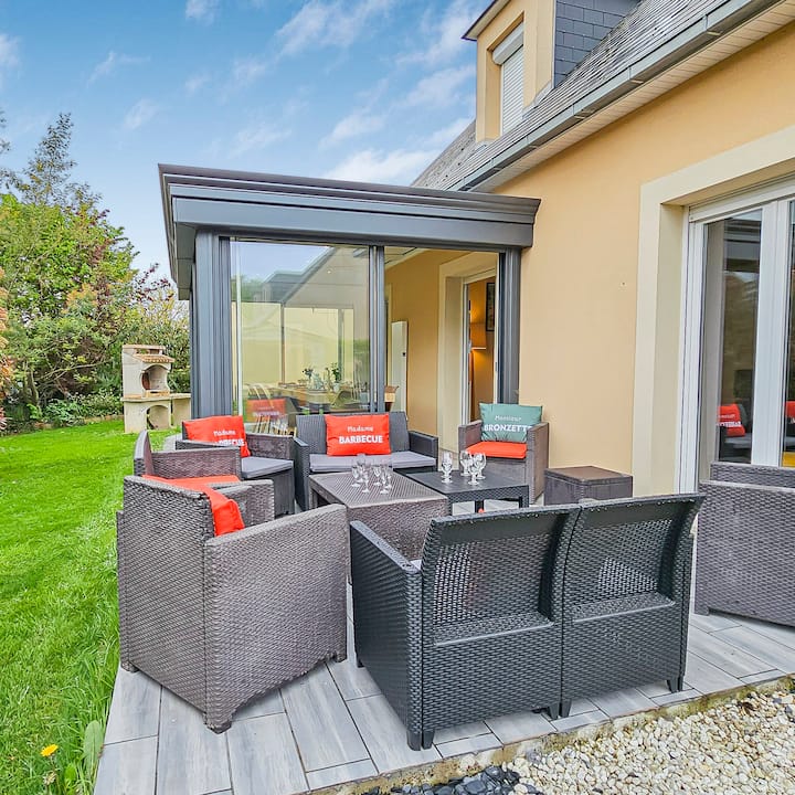 Cousinades Et Famille Xxl, Véranda, Wifi - Merville