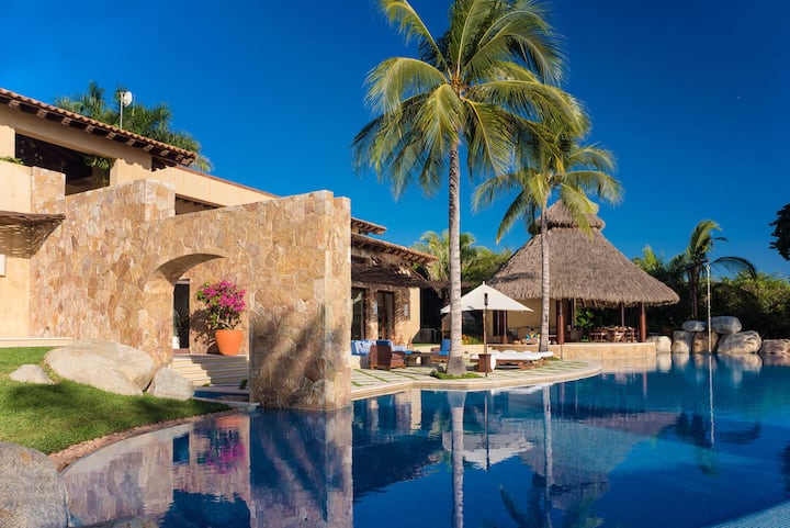 Lavidadulce- Luxury Oceanfront Villa In Punta Mita - Punta Mita