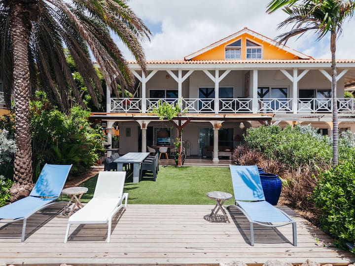 Masbango K1|peaceful Waterfront Condo In Jan Thiel - Curaçao