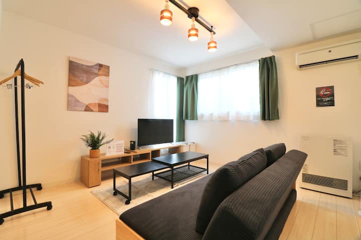 7 Minutes Walk From The Station / 2 Single Beds - Sapporo