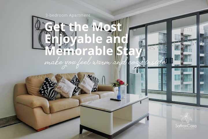3 Bedroom Premier By Saffroncasa Jb - Yishun