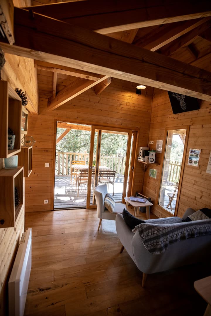 Cabane Perchée, 4 à 5 Personnes - Brittany