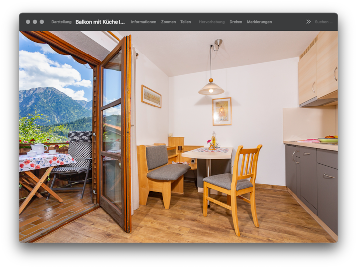 Alpenkino : Aussicht - Balkon - Ruhe - Erholung - Bad Hindelang