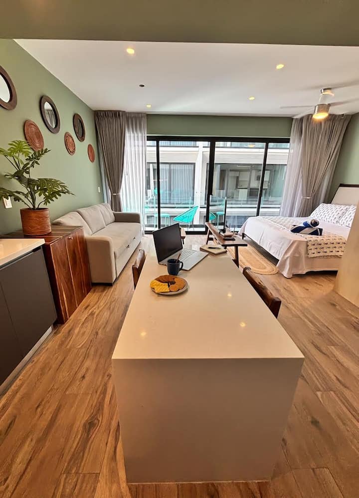 Beautiful Studio Sensai Downtown / Roof Top Pool - Playa del Carmen