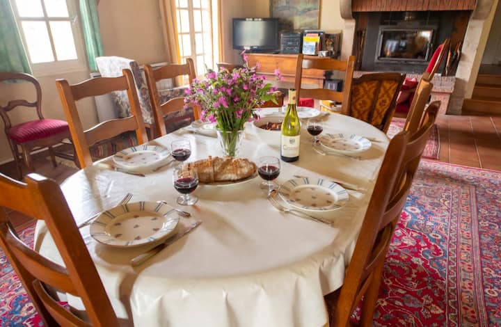 Séjour Au Vert Dans Une Maison Familiale - Autun