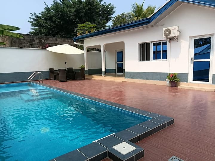 Villa 5 Chambres Piscine Privée Londji Beach - Cameroun
