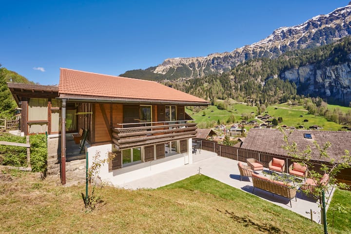 Chalet Mountain Love, Spectacular Views, Spacious - Lauterbrunnen