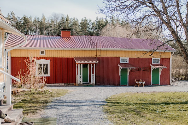 Maatilamajoitus Rymättylässä - Naantali