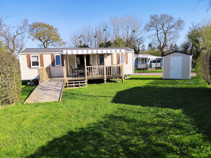 Mobil-home 8 Pers. Mer à 10 Min - Doville