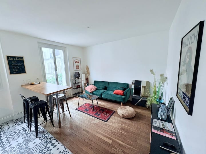 Notre Appartement Au Cœur De Paris 18 - Párizs