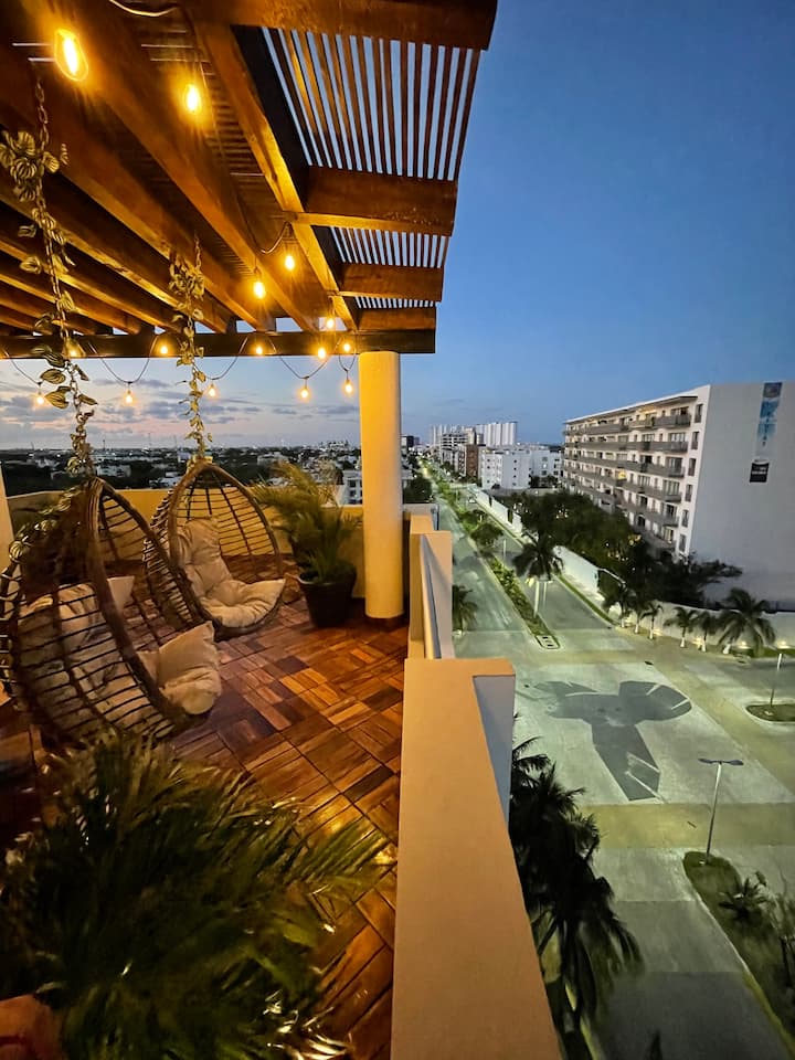 Cancún Penthouse Arrecife Azul - Cancún