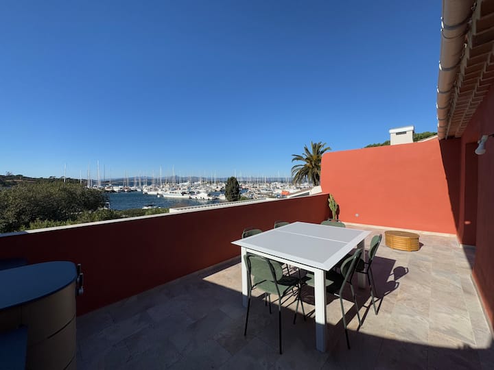 Terrasse Vue Mer à Porquerolles - Hyères