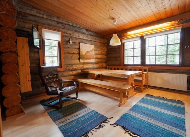 Cozy Log Cabin | Sauna, Peace & Wi-fi | Sleeps 4 - Rovaniemi