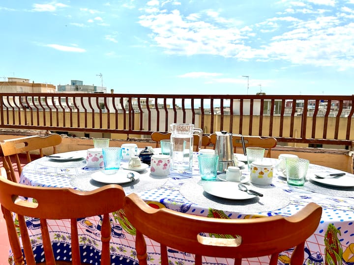 Attico Red Sky - Gallipoli