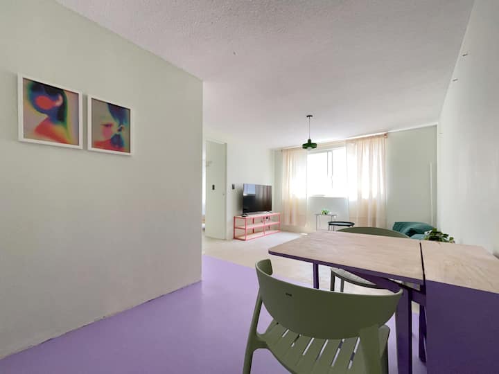 Depa Ideal Para Estancias Largas - Mexico City