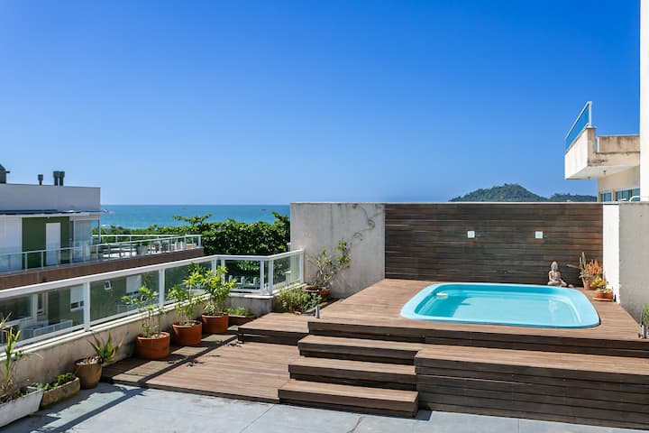 Cobertura Com Vista Mar E Piscina Privativa - Florianópolis