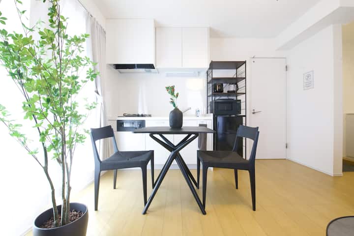 羽田空港から1駅8分＊新築1dk＊最大4名様＊free Wi-fi＊za200,202 - Gotanda Station - Shinagawa City