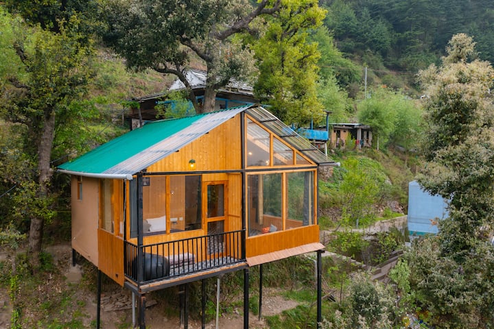 Couples Treehouse Retreat Near Waterfall, Jibhi - Jibhi