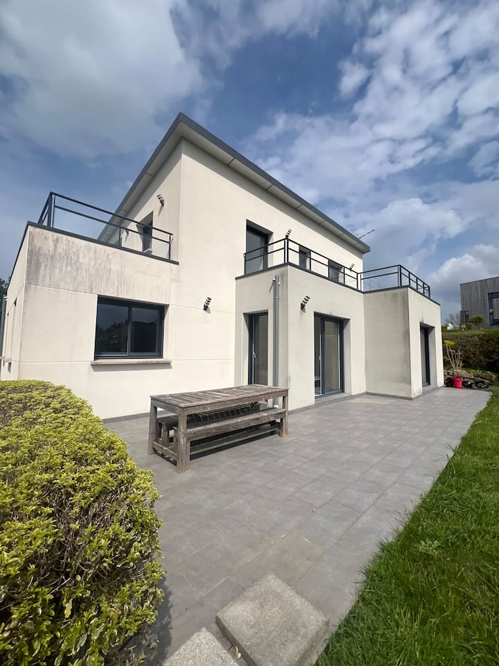 Maison Moderne à Beg Léguer - Trégastel
