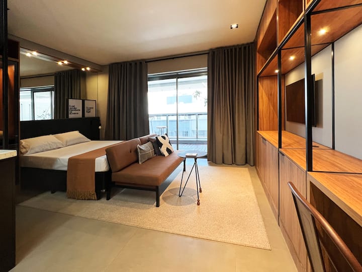 Estúdio Urbano Com Piscina E Academia - São Paulo