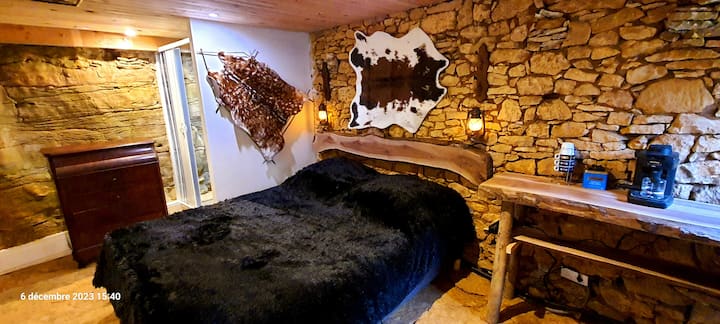 Chambre Rupestre, Abris Sous Roche, Indépendante. - Domme